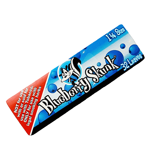 Skunk Brand – Blueberry Skunk Rolling Papers – Hemp – 1 1/4 Size ... Skunk Brand – Blueberry Skunk Rolling Papers – Hemp – 1 1/4 Size ...