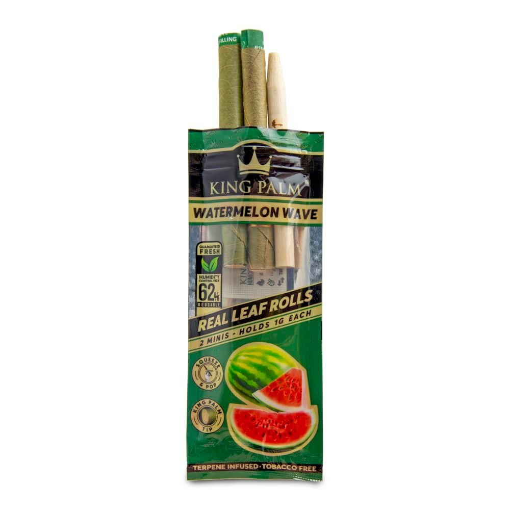 King Palm 2 Mini Rolls WATERMELON - Rollers Republic | Smoking Headshop ...